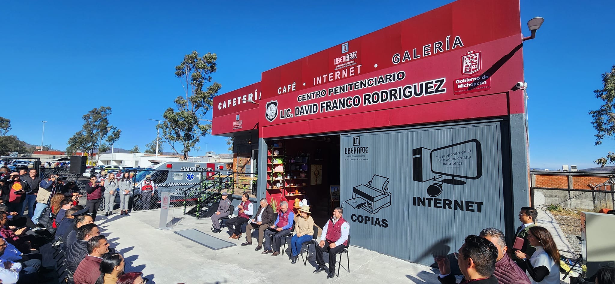 PA | Inauguración de la Cafetería-Boutique en el Centro Penitenciario ...
